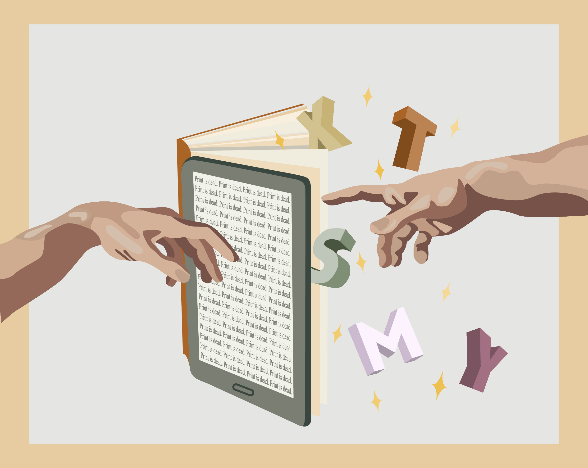 The tactility of digital texts